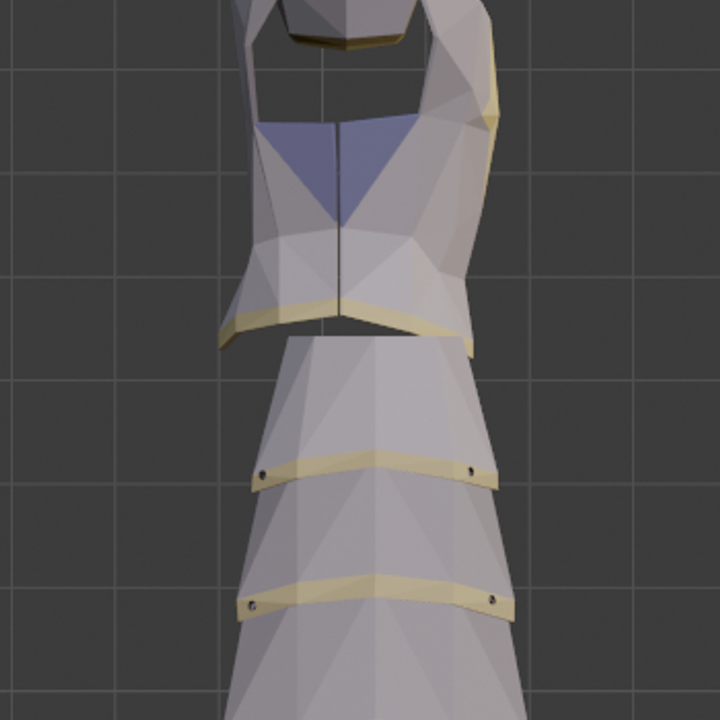 3D Printable Justiciar Armor/Armour (Old School Runescape) by Brian